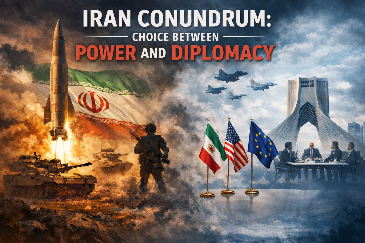 Iran Conundrum: Choice Between Power and Diplomacy - National Institute ...